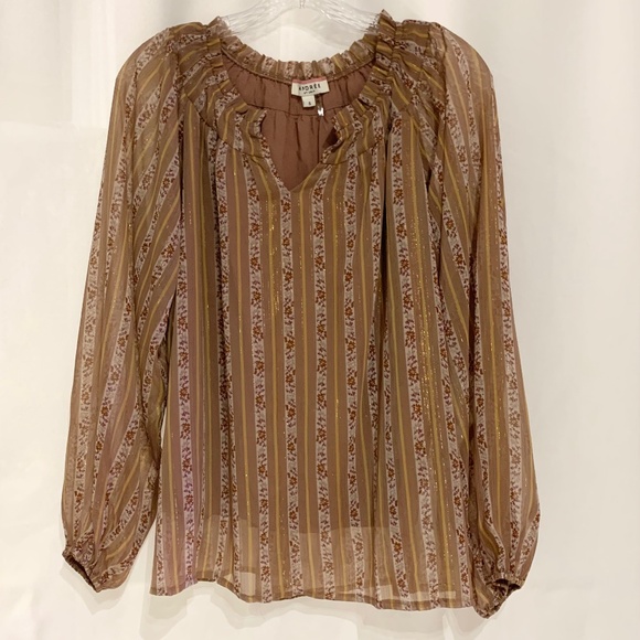 ANDREE BY UNIT | Tops | Andree By Unit Long Sleeve Peasant Blouse ...